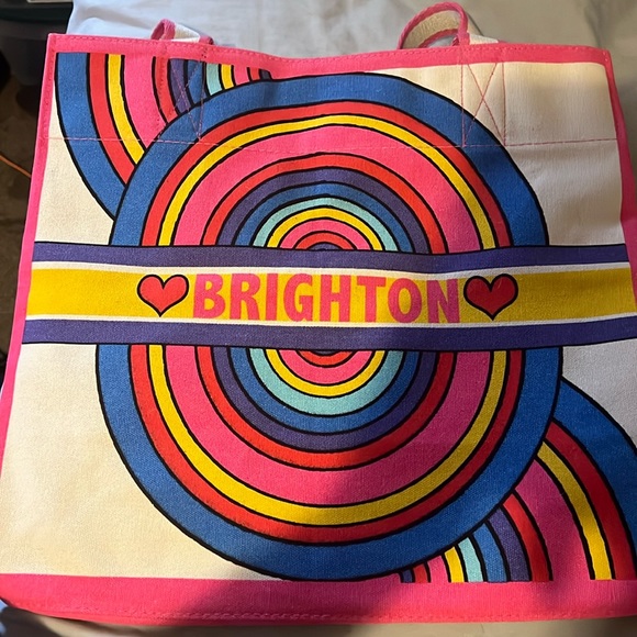 Brighton | Bags | Canvas Tote Bag | Poshmark
